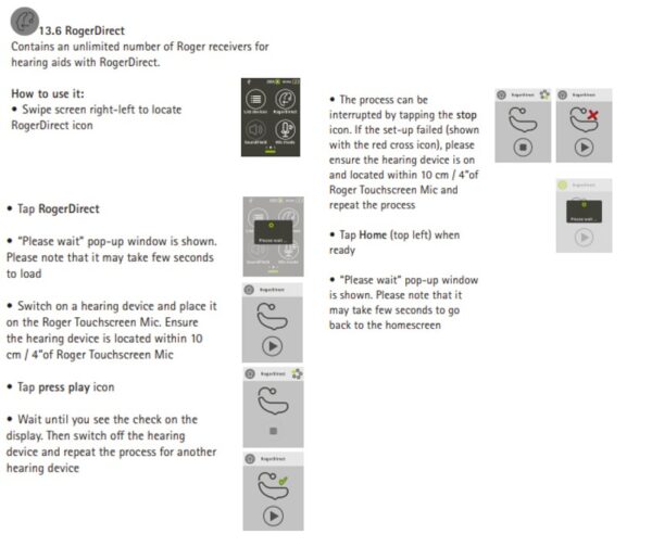 Roger™ Touchscreen 3 - Hearing Loop Australia